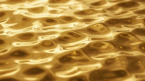 Liquid Gold Seamless Texture Background | Stock Video | Pond5