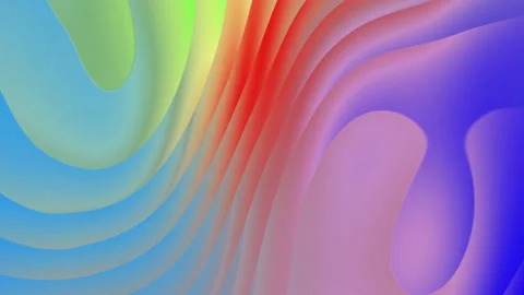 Liquid Gradient Wave Sawtooth Turbulent ... | Stock Video | Pond5