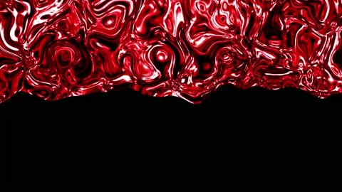 Liquid metal moving background animation... | Stock Video | Pond5
