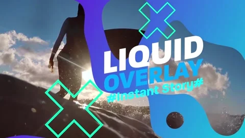 Liquid Overlay Story ~ After Effects Template #147205908