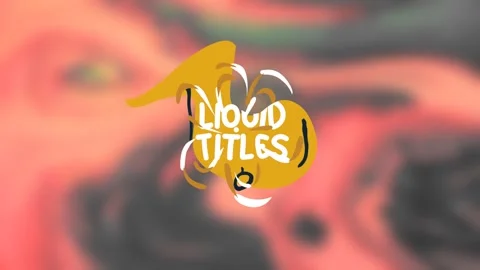 Liquid Plate Titles | After Effects ~ After Effects #266389226
