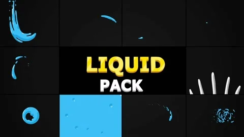 Liquid Shapes | After Effects ~ After Effects #150106217