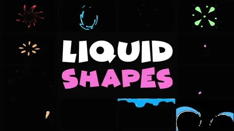 After Effects: Liquid Shapes | After Effects #156292585