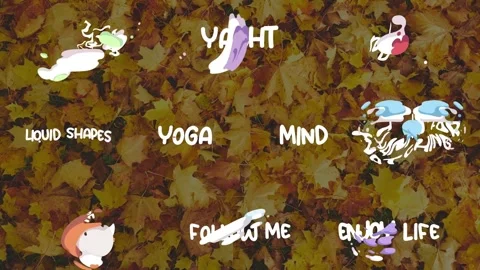 Liquid Shapes Titles for After Effects ~ After Effects #250071324