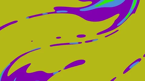 Liquid transition pack green screen. 4K ... | Stock Video | Pond5