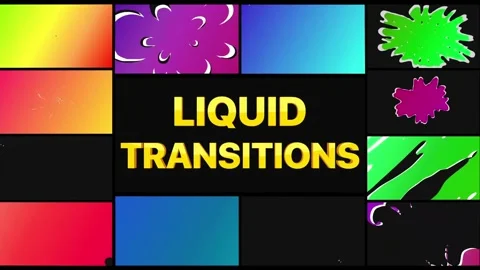 After Effects: Liquid Transitions | After Effects #148427062