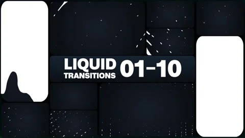 Liquid Transitions for After Effects ~ After Effects #249663120