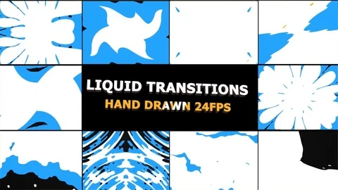 After Effects Template: Liquid Transitions Pack #99730204