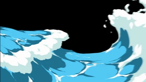 Liquid water transition animation with a... | Stock Video | Pond5