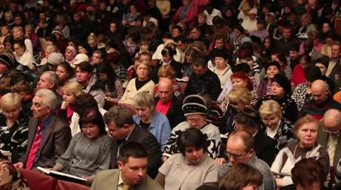 Listening Crowd Stock Videos – Royalty-Free HD & 4K Videos