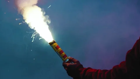 Signal Flare Stock Footage ~ Royalty Free Stock Videos | Pond5