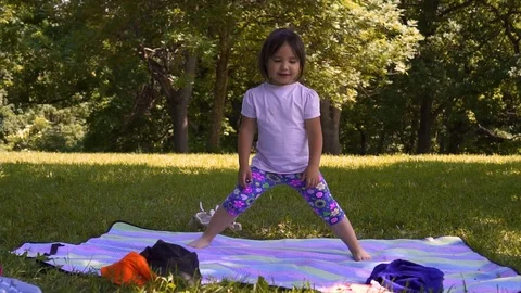 Doing The Splits Stock Video Footage | Royalty Free Doing The Splits ...