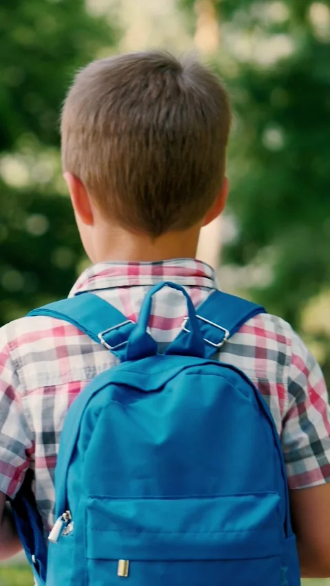 Kid Backpack Stock Video Footage | Royalty Free Kid Backpack Videos | Pond5