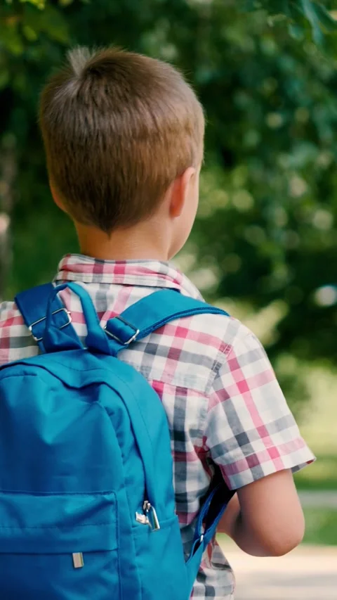 Kid Backpack Stock Video Footage | Royalty Free Kid Backpack Videos | Pond5