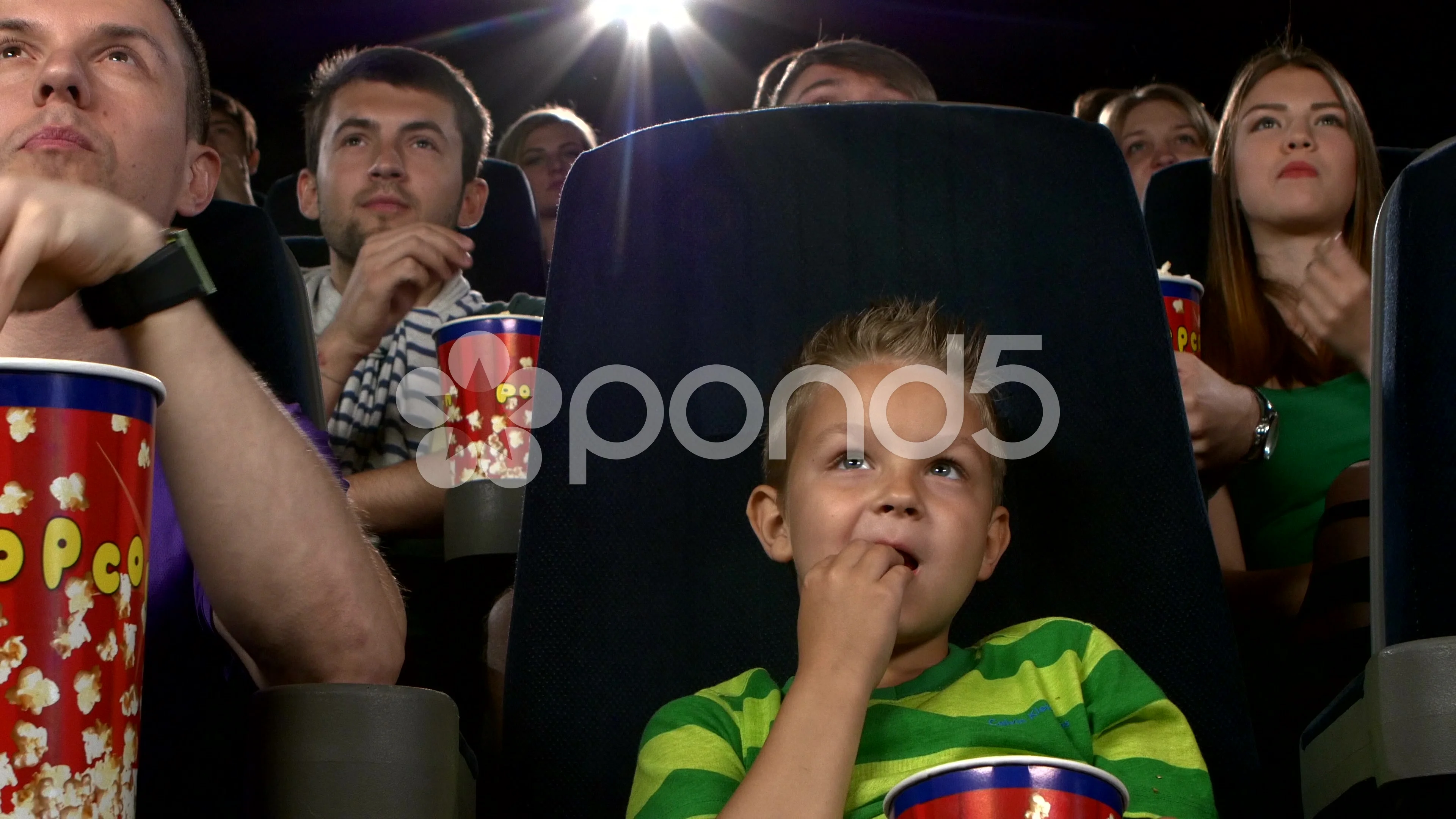Movie Audience Popcorn