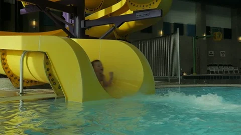 Waterslide Boy Stock Videos – Royalty-Free HD & 4K Videos | Pond5