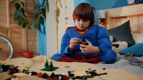 Child Superman Stock Videos – Royalty-Free HD & 4K Videos | Pond5