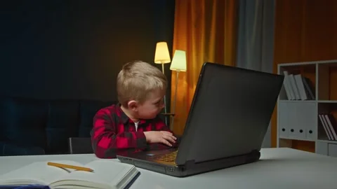 Little child boy following a preschool c... | Stock Video | Pond5