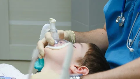 Anesthesia Mask Stock Video Footage | Royalty Free Anesthesia Mask ...