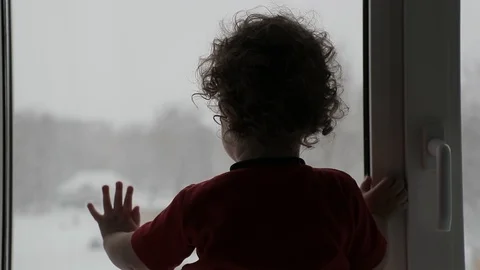 Child Back View Stock Video Footage | Royalty Free Child Back View ...