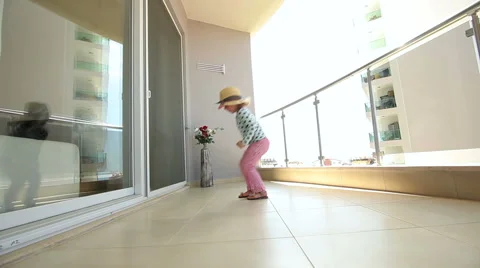 Balcony Sun Stock Footage ~ Royalty Free Stock Videos | Pond5