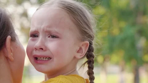 Sad Little Girl Crying Stock Footage ~ Royalty Free Stock Videos | Page 3