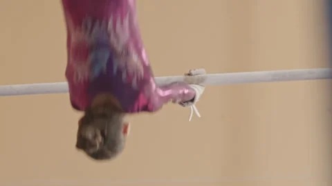 Little Girl Gymnastics Stock Video Footage | Royalty Free Little Girl ...