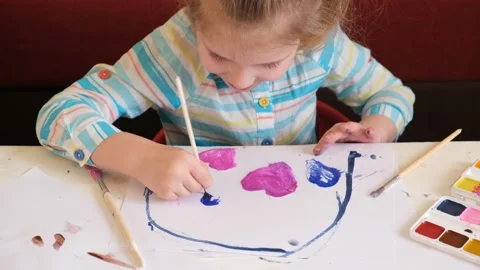 Art Drawing Girl Stock Videos – Royalty-Free HD & 4K Videos | Pond5