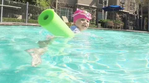 Girl Swim Stock Footage ~ Royalty Free Stock Videos | Pond5