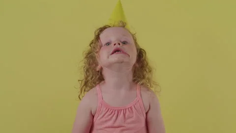 Little Girl Making Goofy Faces | Stock Video | Pond5