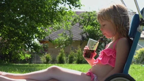 Little Girl Biknis Stock Videos – Royalty-Free HD & 4K Videos | Pond5