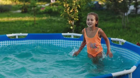 Girl Splash Stock Footage ~ Royalty Free Stock Videos | Page 2