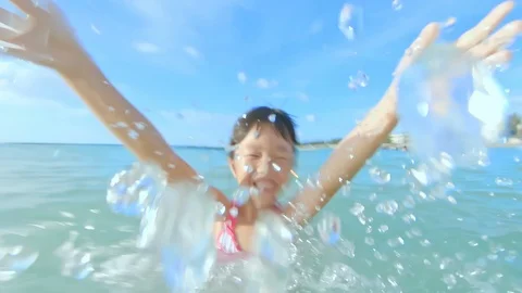 Ocean Water Splash Stock Footage ~ Royalty Free Stock Videos | Pond5