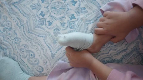 Sock Off Girl Stock Videos – Royalty-Free HD & 4K Videos