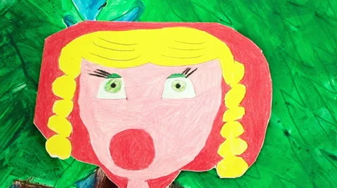 Scream Face Drawing Stock Videos – Royalty-Free HD & 4K Videos | Pond5