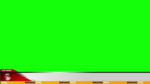Green Screen Lower Third Stock Footage ~ Royalty Free Stock Videos | Pond5