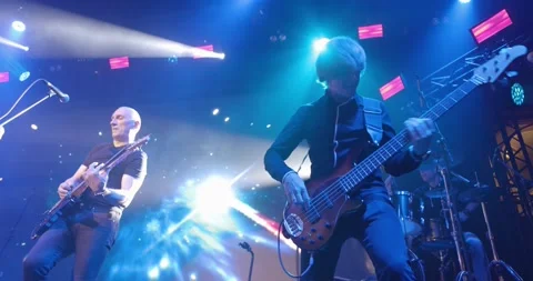 Pop Concert Stage Stock Video Footage | Royalty Free Pop Concert Stage ...