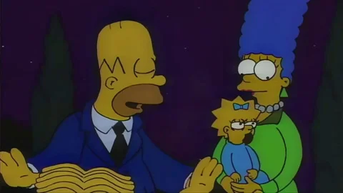 Live from Springfield, it's Homer Simpso... | Stock Video | Pond5
