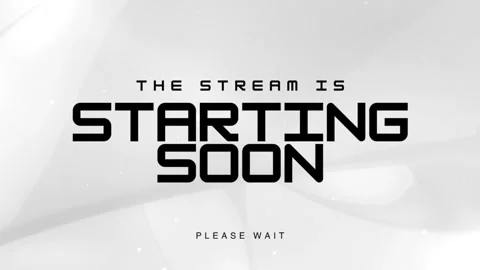 Live stream starting soon animated intro... | Stock Video | Pond5