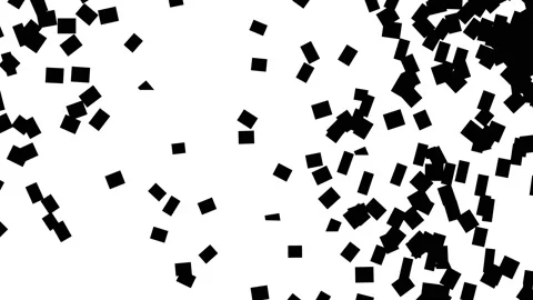 Lo-fi 8-bit Style Pixelated Flowing Part... | Stock Video | Pond5