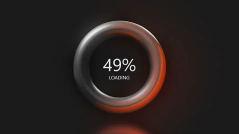 Loading background with red color and pe... | Stock Video | Pond5