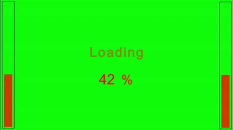 Loading Bar Hud Green Screen Stock Videos – Royalty-Free HD & 4K Videos