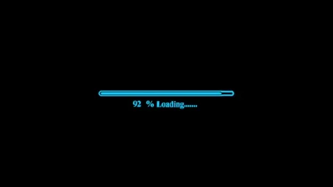 Loading bar animation, Progress bar vide... | Stock Video | Pond5