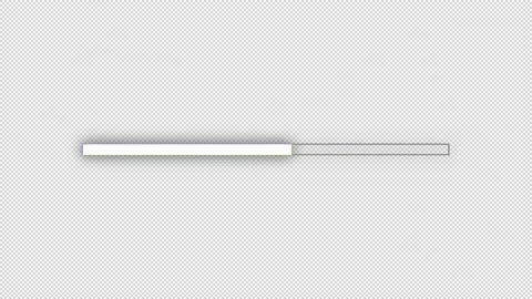 Loading bar animation with RGB glitch ef... | Stock Video | Pond5