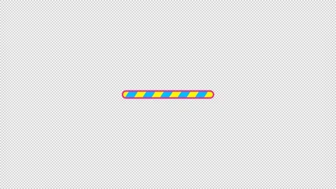 Loading bar Animation transparent with A... | Stock Video | Pond5