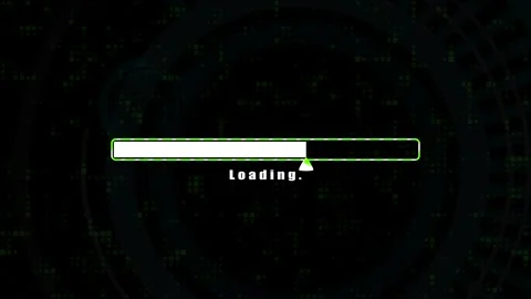 Loading bar icon animation with secure b... | Stock Video | Pond5