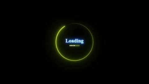 Loading Bar Neon Stock Footage ~ Royalty Free Stock Videos | Pond5