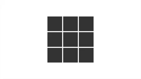 Loading blocks animation with optional l... | Stock Video | Pond5