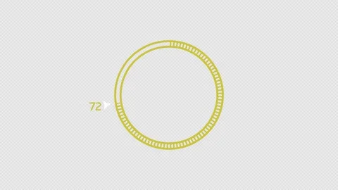 Loading circle animation. Animation oran... | Stock Video | Pond5