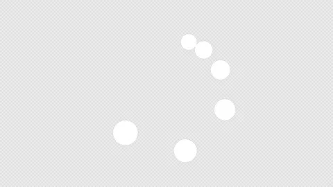 Loading circle animation on black transp... | Stock Video | Pond5